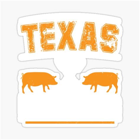 Texas Pitmaster Barbeque Party Grillmaster Bbq Grilling Sticker For