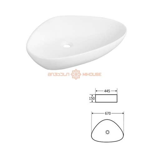 ხელსაბანი დასადგამი 670x445x150 A053