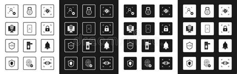 Set Voice Recognition Mobile And Face Monitor With Fingerprint Face Fingerprint Lock Motion