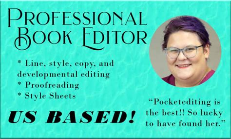 Provide A Proofread And Developmental Edit For Your Novel By Pocketediting Fiverr