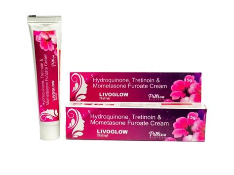 Livoglow Hydroquinone Tretinoin Mometasone Furoate Cream 15 Gm At Rs