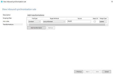 create a solution to synchronize account expiry step 4 add