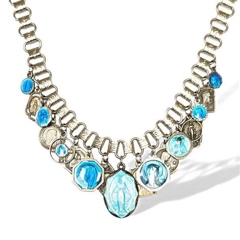 Assemblage Religious Necklace Etsy