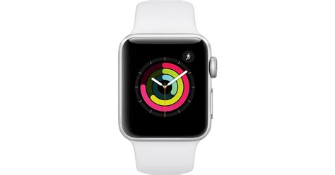 Apple Watch Series 3 38mm Silver / White | BestPrice.gr