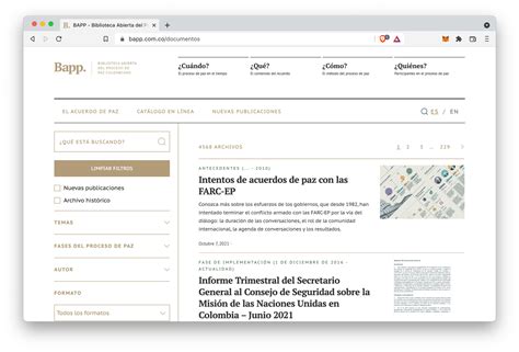 Biblioteca Abierta Del Proceso De Paz Lagentedelcomún