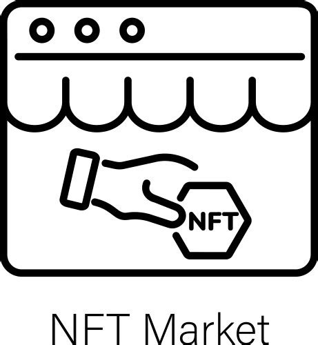 Nft Royalty Free Vector Image Vectorstock