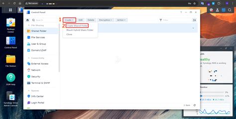 Hướng dẫn tạo và kết nối thư mục Shared Folder trên NAS Synology Vietcorp com