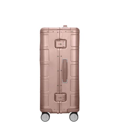 Розовый Алюминиевый Чемодан American Tourister Rose - 67 cm