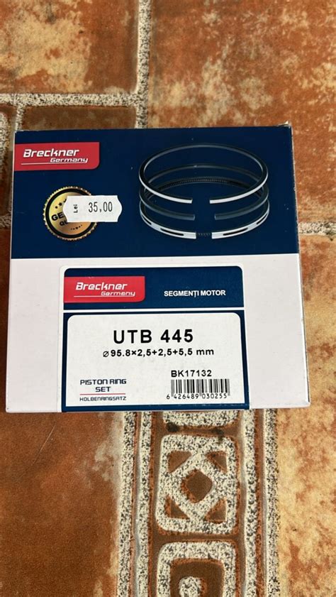 Segmenti Motor Fiat Utb U 445 R2 Fi 95 8 2 5 2 5 5 5mm Pentru 1 Piston Agromir