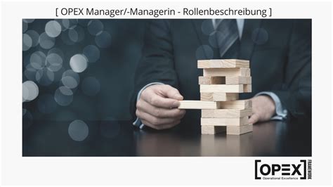 Opex Manager Managerin Rollenbeschreibung Opex Blog
