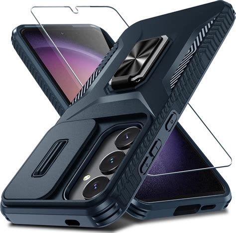 For Samsung Galaxy S25 Plus Case With Slide Camera Cover Hd