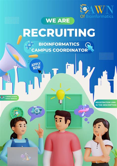 Bioinformatics Campuscoordinator Recruitment Dawnofbioinformatics Scienceandtechnology