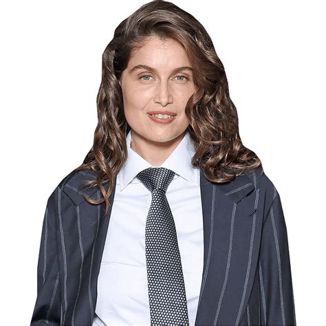 Laetitia Casta Suit Half Body Buddy Cutout