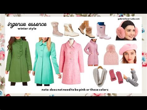 Ingenue Essence Winter Outfits Capsule Wardrobe Women Outfits