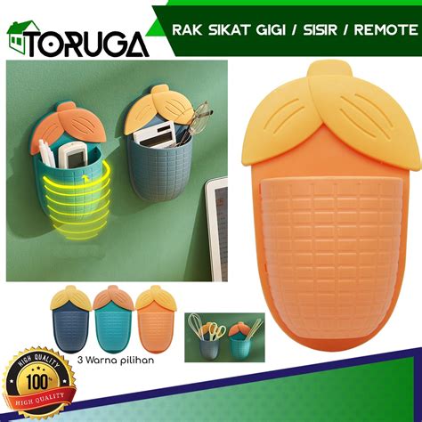 Jual BUY 1 GET 3 Rak Tempel Jagung Kamar Mandi Holder Tempat