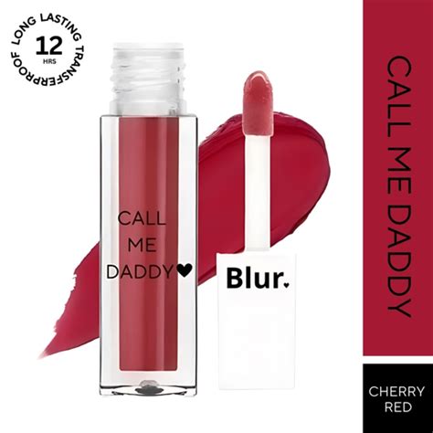 Buy Blur India Call Me Daddy Nude Matte Liquid Lipstick Cherry Red