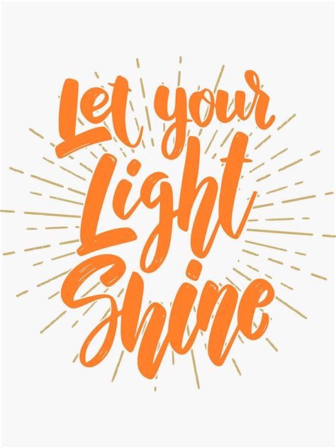Rhema 365 Statement Shirts Let Your Light Shine Bible Verse