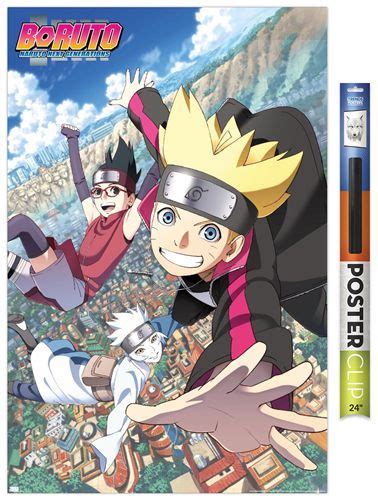 Boruto Naruto Next Generations Falling Poster Anime Naruto Ninja