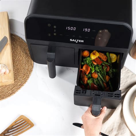 Shop Salter Dual Hot Air Fryer Sync And Match 74 L
