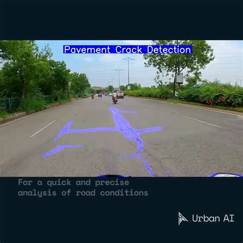 Urban Ais Pavement Crack Classification Solution Helps Reduce Crashes Urban Ai Posted On The