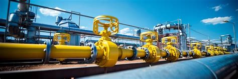 Premium Photo Automated Valves Along The Pipeline Adjusting Water