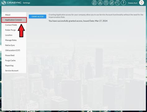 How To Set Up Application Consent Settings In Cirasync — Cirasync