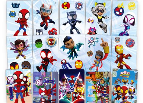 Spids Spidey And Friends Stickers Flatline
