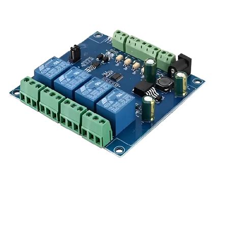 Módulo Relé 4 Canais 5V RS485 TTL Modbus RTU AutoCore Robótica Arduino em Fortaleza você