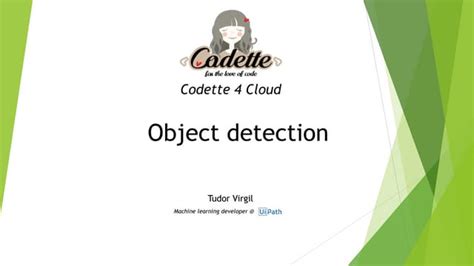 object detection by tudor virgil machine learning developer ui path