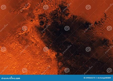 Surface Of The Planet Mars Elements Of This Image Furnished By Nasa