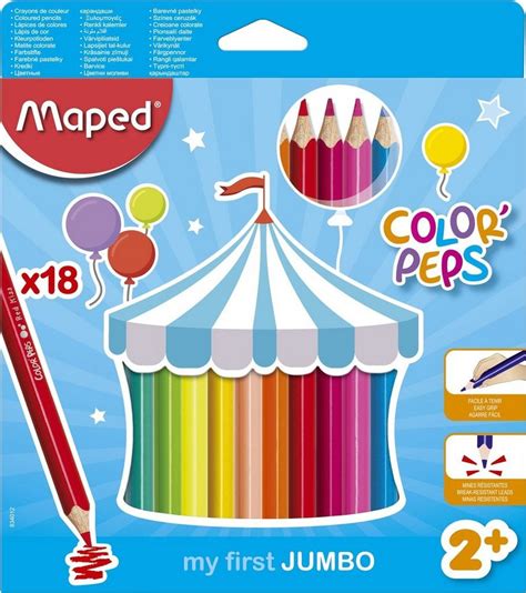 Maped Beschriftungsgerät Maped My First Dreikant Buntstift Colorpeps