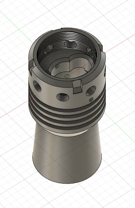 Stl File Gandg Gmg42 Mg42 Muzzle Flash Tracer Frontset・3d Printable