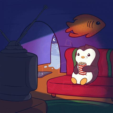 Happy Netflix By Pudgy Penguins Find Share On GIPHY