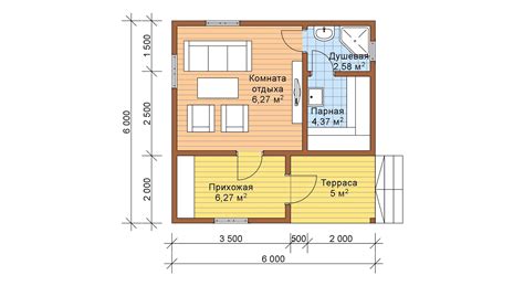 Планировка дачного дома 6х4 (73 фото) - красивые картинки и HD фото