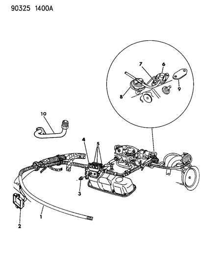 Egr System 1990 Dodge W250