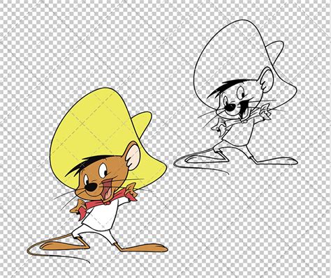 Speedy Gonzales Looney Tunes Svg Dxf Eps Png Svgshopart