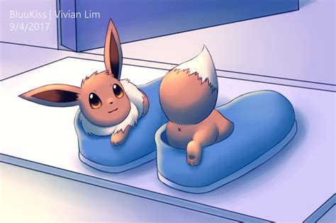 Shoe Sized Eevee By Bluukiss On Deviantart