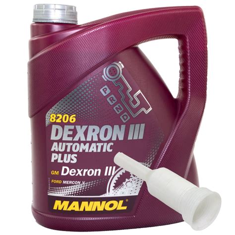 MANNOL Getriebeöl Automatik Plus 4 Liter mit Ausgießer online im MVH ...