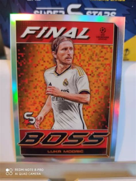 Topps Super Stars Luka Modric Final Boss Real Madrid Chrome Fb Eur Picclick De