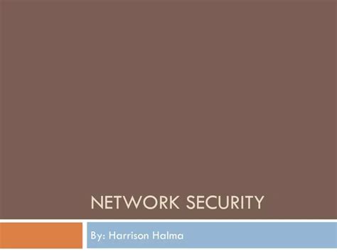 PPT Network Security PowerPoint Presentation Free Download ID 2249468