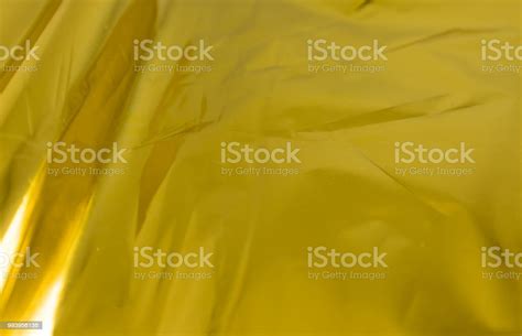 Shiny Gold Foil For Printing Work Hot Foil Texture Background Stock