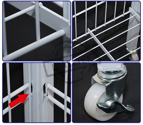 Custom Capacity Stackable Wire Baskets Stacking Wire Baskets For Storage