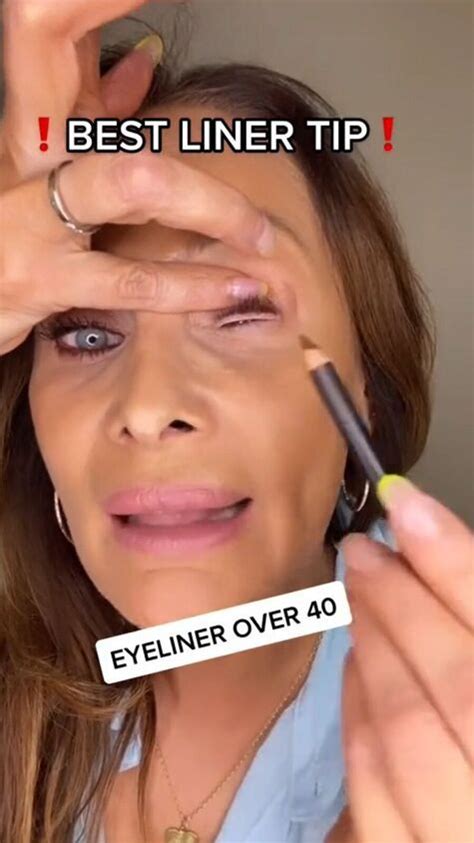 How To Apply Eyeliner For My Women Over 40 Upstyle Eye Liner Tricks