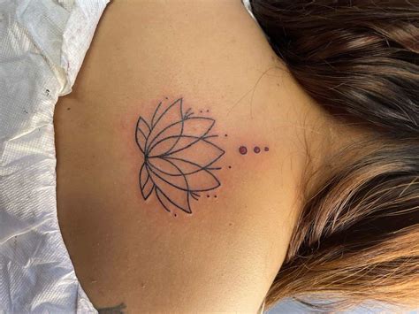 Dermal Piercing Upper Back