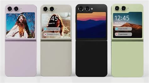 Xác định Các Phiên Bản Màu Sắc Của Galaxy Z Flip5 Và Z Fold5