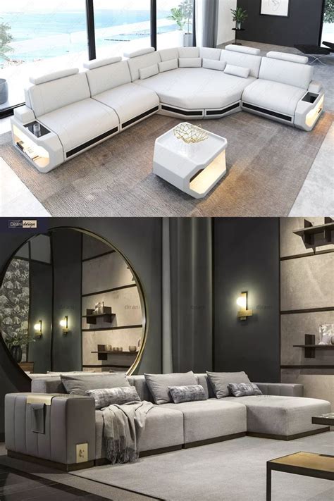 Sophistication Meets Comfort Explore The Finest Luxury Sectionals Of