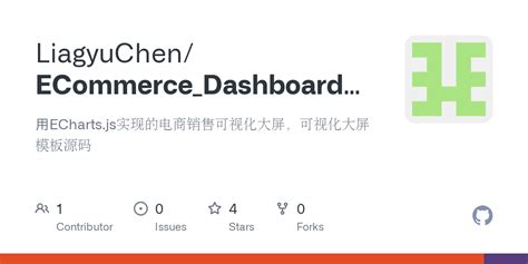 Github Liagyuchen Ecommerce Dashboard Echarts 用echarts Js
