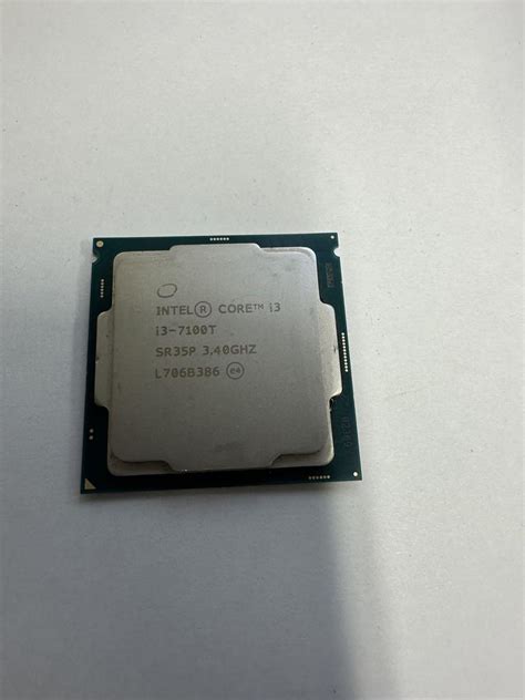 Intel Core I3 7100t Cpu 3 46ghz メルカリ