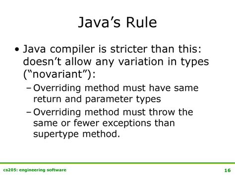 subtyping rules david evans cs205 engineering software blackbear ppt