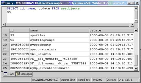 Introdução às Storeded Procedure Com Sql Server20002005 2º Parte Devmedia
